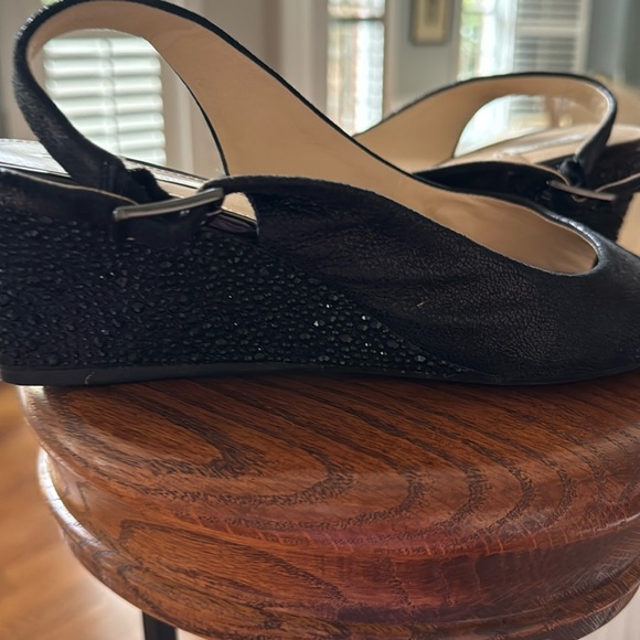 Alex Marie | Shoes | Alex Marie Wedge Sparkly Heel Shoe | Poshmark